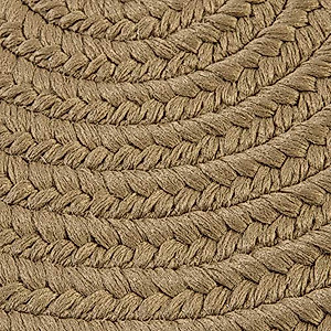 Colonial Mills Barataria Braided Rug, 2x3, Cafe