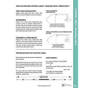Dometic SeaStar Xtreme Control Cable, CCX63017, 17ft.