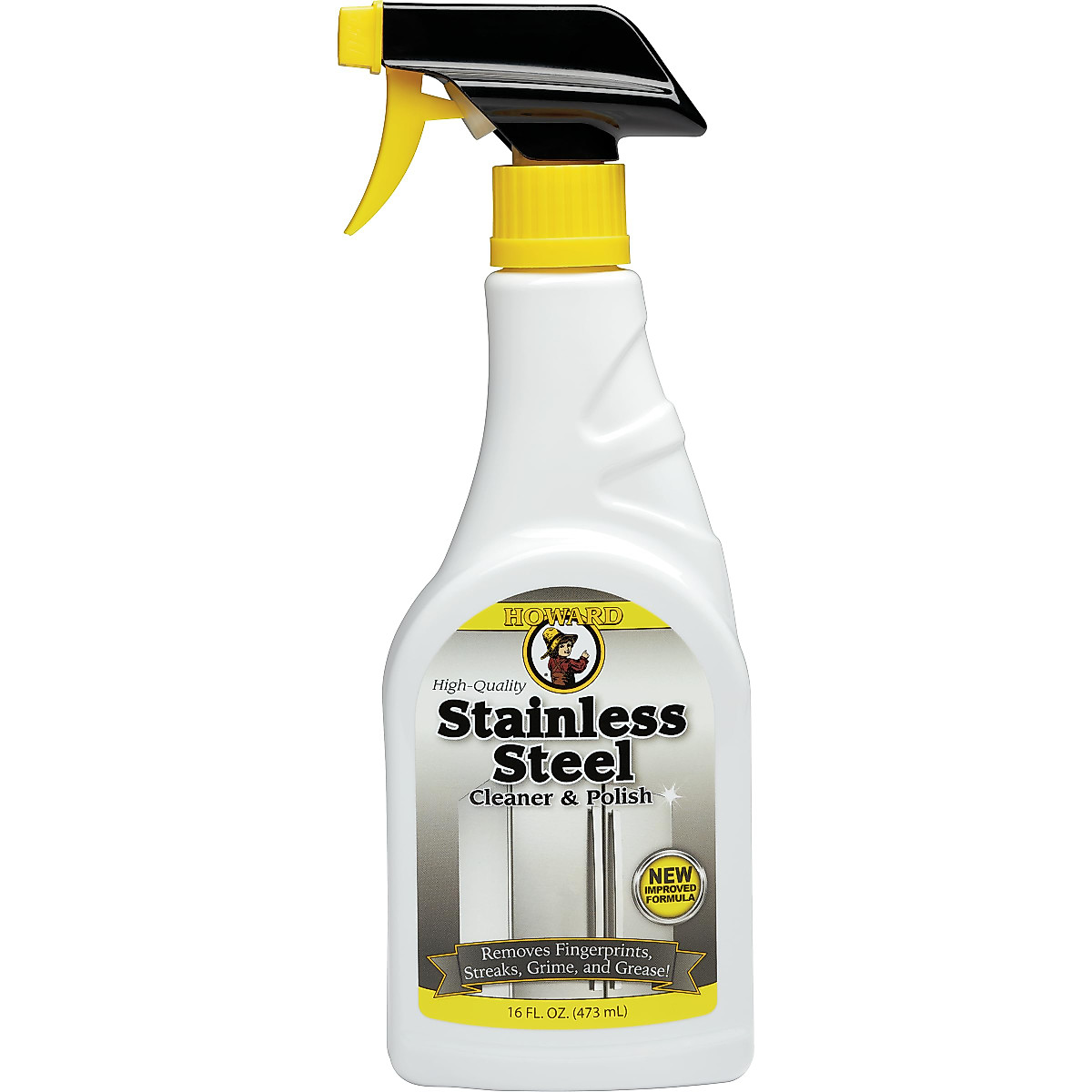 Howard Products Stainless Steel Cleaner for Appliances - Stainless Steel Cleaner and Polisher