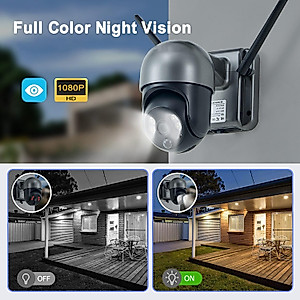 4G Cellular Security Camera Wireless Outdoor Solar Powered with SIM Card, No WiFi Needed, Motion Detection, 2K HD Color Night Vision, Waterproof, 2-Way Audio, Phone Alert, SD Card and Cloud Storage