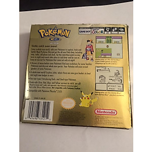 Pokemon Gold Version Game [Game Boy Color]
