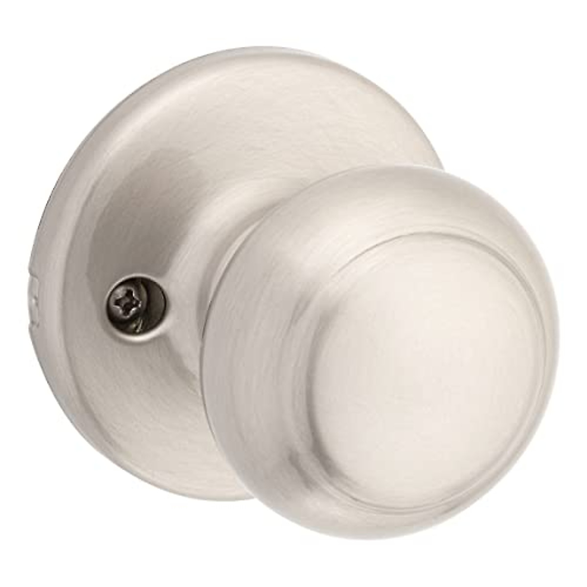Kwikset 92001-572 Cove Passage Hall/Closet Knob In Satin Nickel