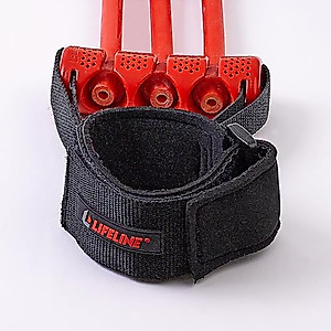 Lifeline Fitness Interchangeable Lateral Resistor - Professional Resistance Tool with up to 120lbs Resistance - Variable Weighted Resistance for Lower Body Strength - Workout Agility