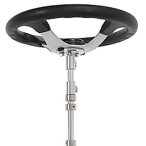 DNYSYSJ Steering Wheel Assembly 640mm Front Steering Gear Rack Joint Tie Rod & Wheel Assembly Tie Rod Ball Rack Joint Strut Knuckle Spindle Kit for 168cc Go Kart UTV ATV USA STOCK