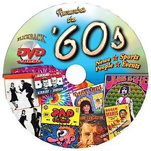 Happy 50th Birthday DVD Greeting Card & Mini-Book Combo: A Flickback Decade DVD Combo
