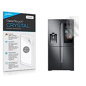 BoxWave Screen Protector Compatible with Samsung Family Hub Refrigerator with AKG Speaker - ClearTouch Crystal (2-Pack), HD Film Skin - Shields from Scratches