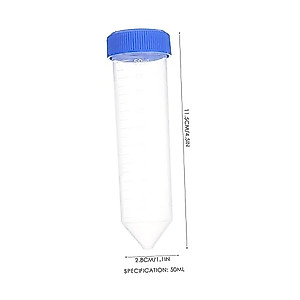 50pcs Tube Laboratory Supplies Tube Can Tube Container