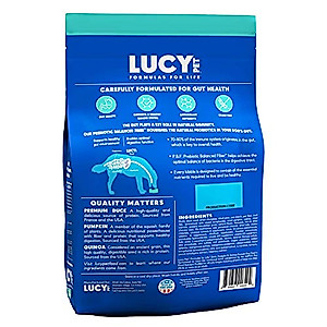 Lucy Pet Products Duck, Pumpkin, and Quinoa, 4.5 lb, Model:850657006494