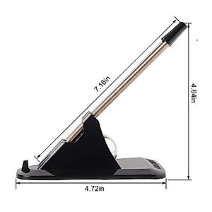 ONE250 Mouse Bungee Cable Cord Management Clip Gaming Flexible Fixer Holder - Gaming Drag-Free Wired Mouse Support (Black)