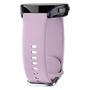 Meliya Silicone Band Compatible for Gizmo Watch 3 2 1, 20mm Soft Waterproof Gizmo Watch Band Replacement Bands, Breathable & Washable (Light Purple)