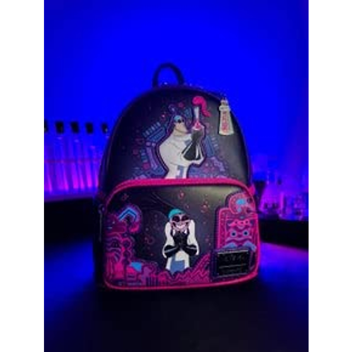 Loungefly Emperor's New Groove Kronk & Yzma Lab Mini Backpack Double Strap Bag - Exclusive