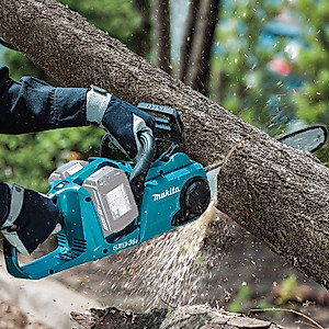 MAKITA XCU03Z 18V X2 (36V) LXT Lithium-Ion Brushless Cordless 14in Chain Saw, Tool Only (Renewed)