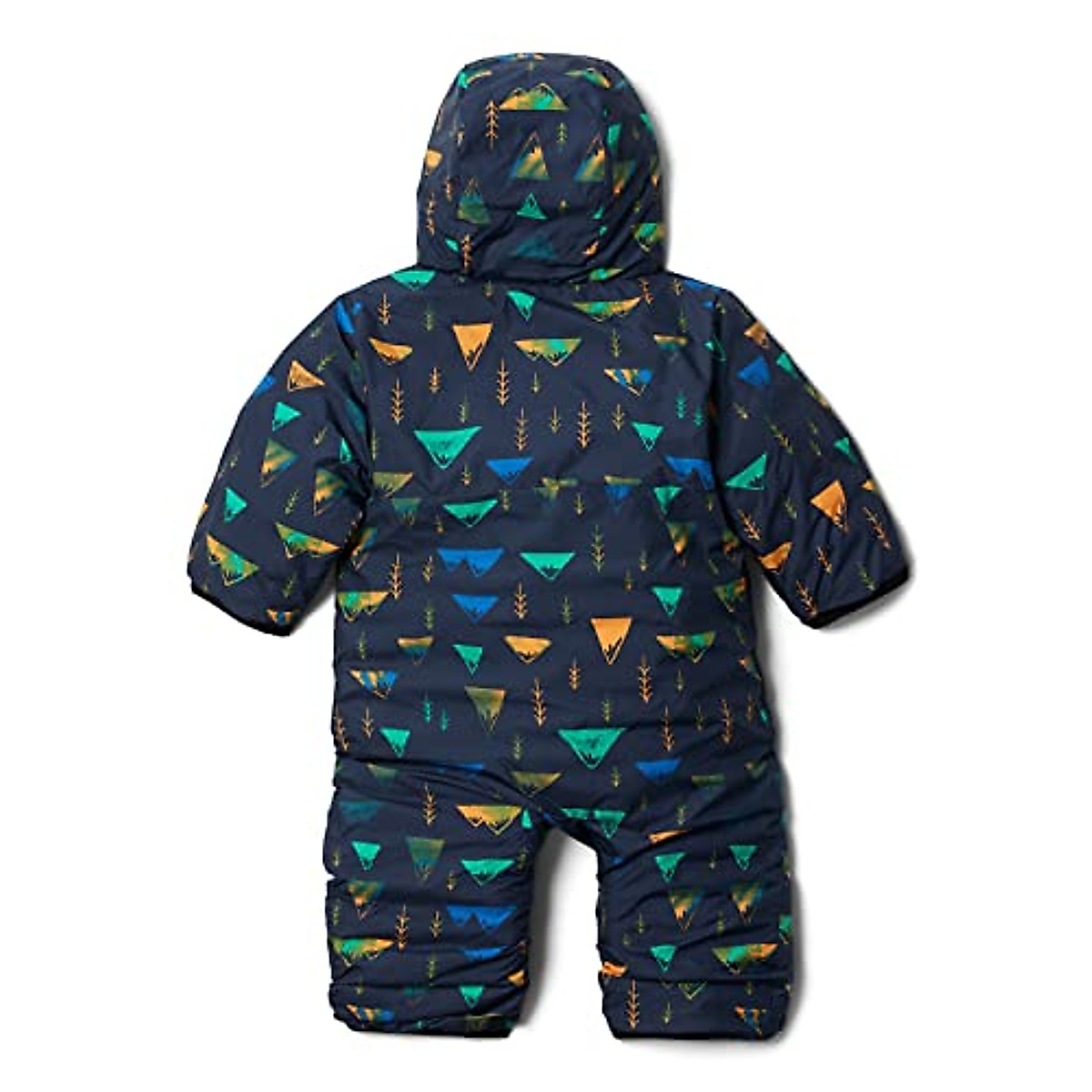 Columbia Baby Powder Lite Reversible Bunting, Collegiate Navy/Bright Indigo/Dark Mountain, 18/24