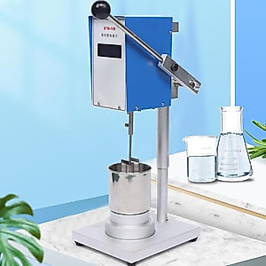 LZDOYY Digital Rotary Viscometer 10W Lab Rotational Viscosity Meter Fluidimeter Tester Meter KU/CP/G Value Display for Laboratory Paints Coating