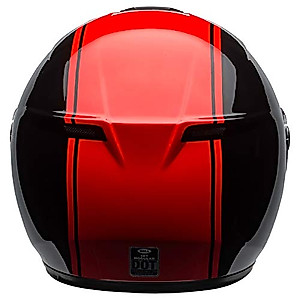 BELL SRT Modular Helmet (Ribbon Gloss Black/Red - Medium)