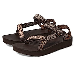 Teva Women's Midform Universal Sandal, Gemina Maple Sugar, 5