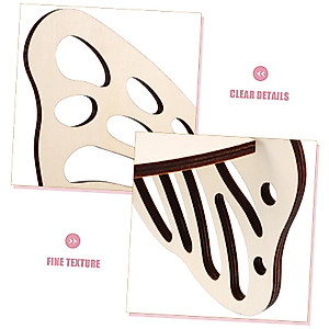 Ciieeo Wooden Butterfly Floating Shelf Ledge Delicate Books Display Rack Hanging fine Bookshelf Bohemia Books Display Wall Shelf Stand Pendant Crystal Stone Accessories