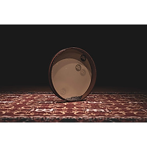 Meinl Percussion 18" Sea Drum with Fillable Sealing Port and Hardwood Shell-NOT MADE in CHINA-Synthetic Head, for Ocean Sound Effect, 2-YEAR WARRANTY, Brown, 18 inch (FD18SD-TF)