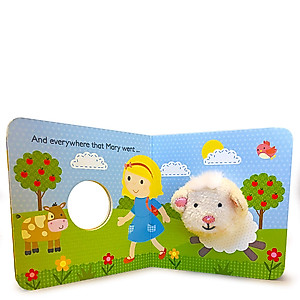 Mary Had a Little Lamb (Finger Puppet Book) (Finger Puppet Board Book)