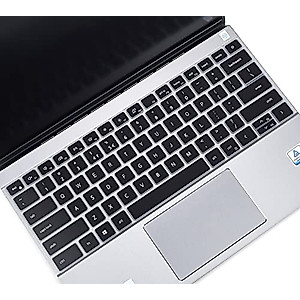 Keyboard Cover for Dell inspiron 16 7630 7635 7620 5630 5620, inspiron 14 7430 7435 7420 5430 5435 5420 5425 Series Laptop, Dell inspiron 7630 5630 5430 Keyboard Skin Protector - Black