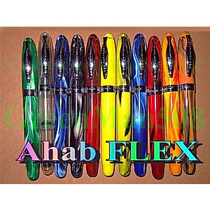 Luxury Brands Noodlers Ahab Fountain Pen Demo (15021)