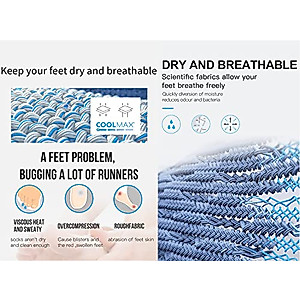 OrrinSports Toe Socks for Men Women Coolmax Liner Running Socks 3 Pairs Breathable Athletic Five Finger Socks (Size Medium)