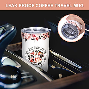 Wallcup Christian Gifts for Women, Religious Birthday Gift for Women Faith, Inspirational Gift for Her, Friend, Mom, Sister, Teen, Spiritual Tumbler 20OZ