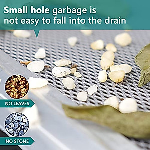 Daisypower 23ft Gutter Guards,5 Inch Stainless Steel DIY Leaf Protection,Micro-Mesh Gutter Cover System fits Any roof or Gutter Type,Anti-Leaf,Prevents Roof Clogged Downspouts