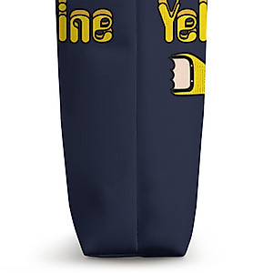 The Beatles The Yellow Submarine Logo Tote Bag