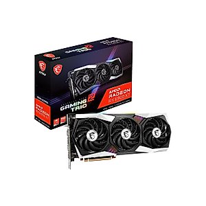 GIGABYTE MSI Gaming Radeon RX 6900 XT Gaming Z Trio 16G 16GB GDDR6 256-Bit HDMI/DP Nvlink Torx Fan 4 AMD Graphics Card (RX 6900 XT Gaming Z Trio 16G)