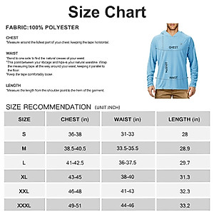 Roadbox UPF 50+ Fishing Shirts for Men Long Sleeve Sun Protection Lightweight Outdoor UV Hiking Shirts