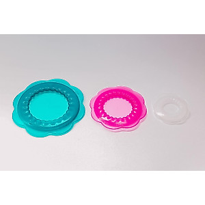 Ikea OVERMATT Food Cover, Set of 3, Silicone Multicolour