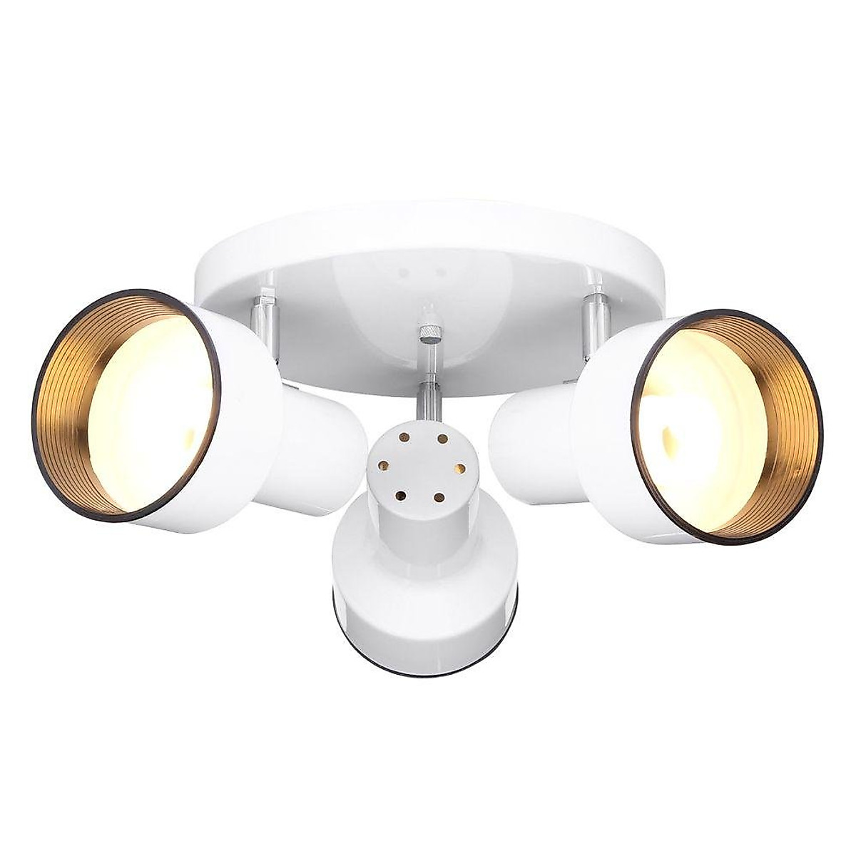 Hampton Bay RO101 3-Light Ceiling Spotlight White, See Picture