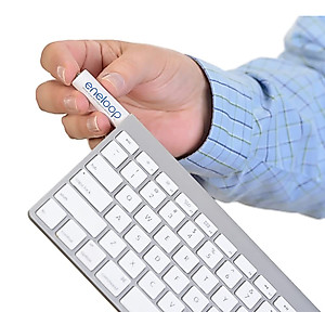 Panasonic K-KJ17MZ104A eneloop Power Pack; 10AA, 4AAA, and Advanced Individual Battery Charger