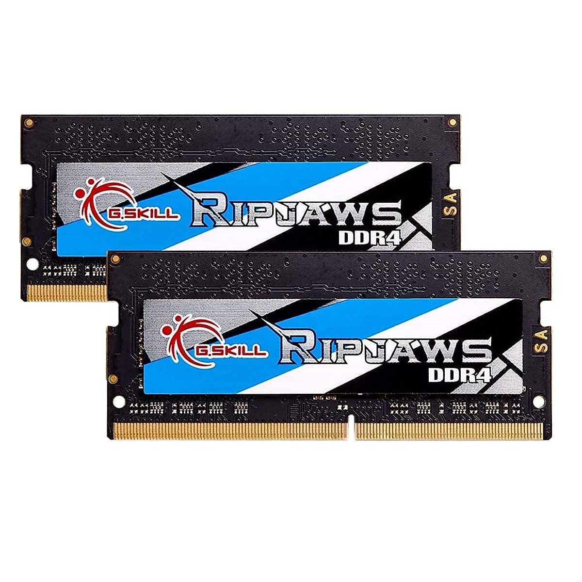 G.SKILL Ripjaws DDR4 SO-DIMM Series DDR4 RAM 16GB (1x16GB) 2666MT/s CL19-19-19-43 1.20V Unbuffered Non-ECC Notebook/Laptop Memory SODIMM (F4-2666C19S-16GRS)