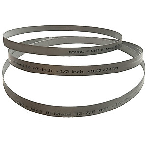 FOXBC 32-7/8 Inch Bandsaw Blades 24 TPI for DeWalt Portable Band Saw, Replace DW3984C, 32-7/8 Inch .020-Inch 24 TPI, 3-Pack