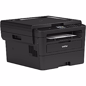 Brother Compact Monochrome Laser Wireless All-in-One Printer HL-L2395DW, Flatbed Copy & Scan, Auto Duplex Printing, 2.7" Color LCD touchscreen Display, 36 ppm, Cloud-Based Printing & Scanning+GM Cable