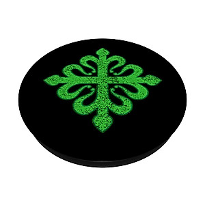 ORDER OF ALCANTARA EMBLEM GREEK CROSS PopSockets Swappable PopGrip
