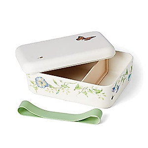 Lenox Butterfly Meadow Bamboo Bento Box, 1.00