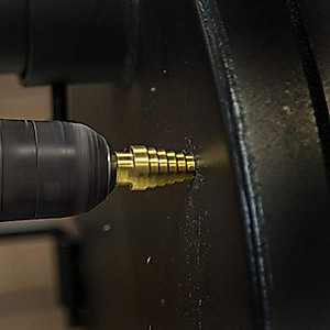 Oklahoma Joe's 4866405R06 Smoker Grommet Kit with Drill Bit, Gold/Black