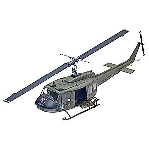 Revell Germany UH-1D Huey Gunship Model Kit , Green