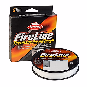 Berkley FireLine® Superline, Flame Green, 6lb | 2.7kg, 300yd | 274m Fishing Line, Suitable for Freshwater Environments