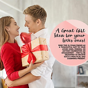 Sneaky Booze XL Engaged Foam Ring Finger Bachelorette Party Bash For Bride To Be Engagement Party Bridal Shower Bridesmaid Tribe Favors Perfect Wedding Accessories Photo Prop 2 Pack