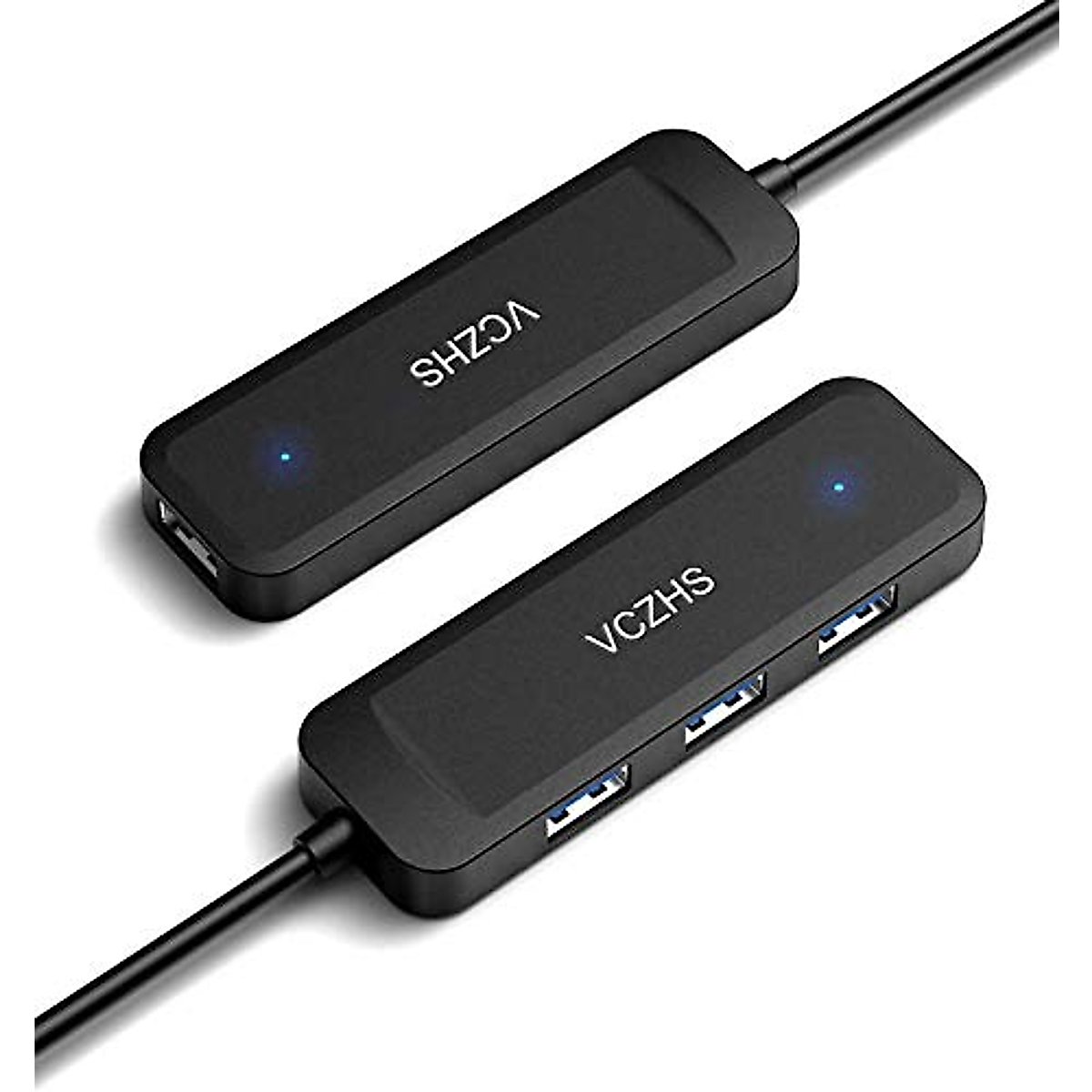 USB 3.0 Hub, VCZHS 4-Port USB Hub 3.0, Ultra-Slim Data USB Hub for Mac and Windows, Ultrabook and Laptop Flash Drive, Mobile HDD USB Hub 3.0