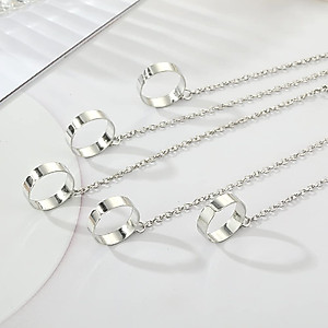 Asphire Punk Finger Ring Chain Bracelet Gothic Slave Bracelet Adjustable Half Open Rings Hand Harness Hip Hop Huggie Hand Jewelry for Women Teens Girls (Punk Link Chain Bracelet)