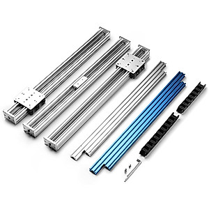 Genmitsu CNC Router Machine PROVerXL 4030 XY-Axis Extension Kit & Aluminum Spoilboard Upgraded Accessories, Expand from 4030 to 6060 (24”x 24”)