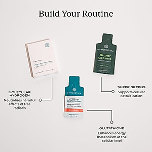 CYMBIOTIKA Molecular Hydrogen Water Tablets with Magnesium, Energy Boost, Gluten Free, Keto Antioxidant Drink, Fast Dissolving Supplements, Helps Fight Inflammation & Stress 30 Tablets, 12 ppm