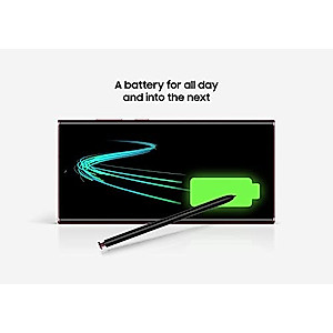 SAMSUNG Galaxy S22 Ultra Smartphone, Android Cell Phone, 256GB, 8K Camera & Video, Brightest Display, S Pen, Long Battery Life, Fast 4nm Processor - T-Mobile (Renewed) (Phantom Black)