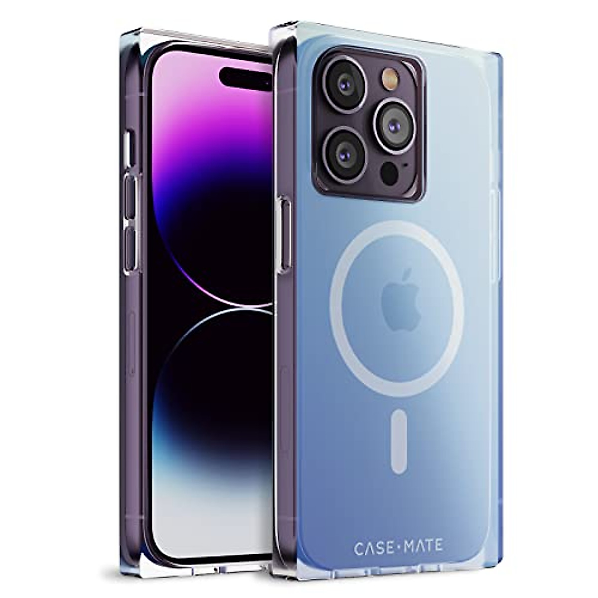 Case-Mate BLOX iPhone 14 Pro Max Case - Rainbow Frosting [10ft Drop Protection] [Compatible with MagSafe] Magnetic Cover with Edges for iPhone 14 Pro Max 6.7", Anti-Scratch, Shockproof