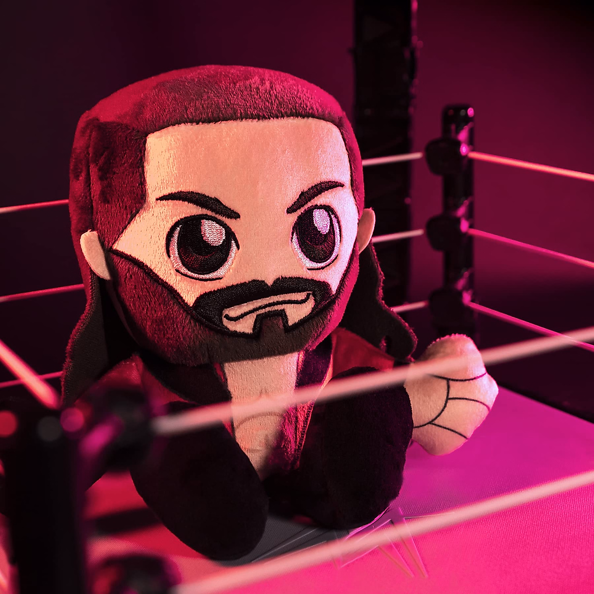 Bleacher Creatures WWE Seth Rollins 8" Kuricha Plush - Soft Chibi Inspired Wrestling Superstars